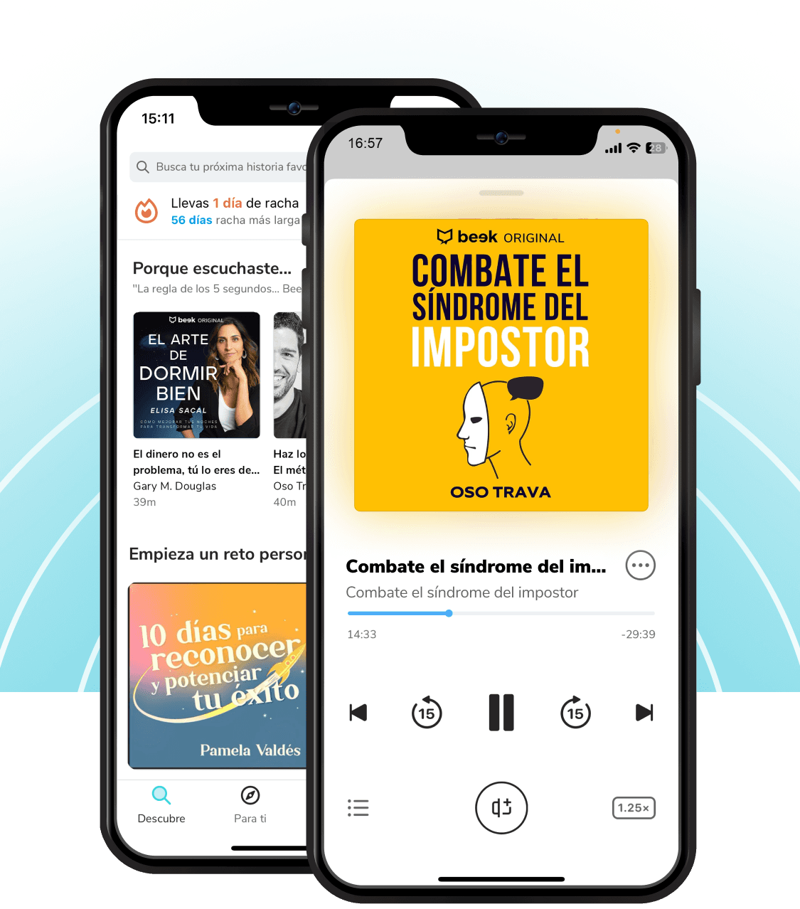 Beek | Audiolibros y meditaciones sin límites | Beek